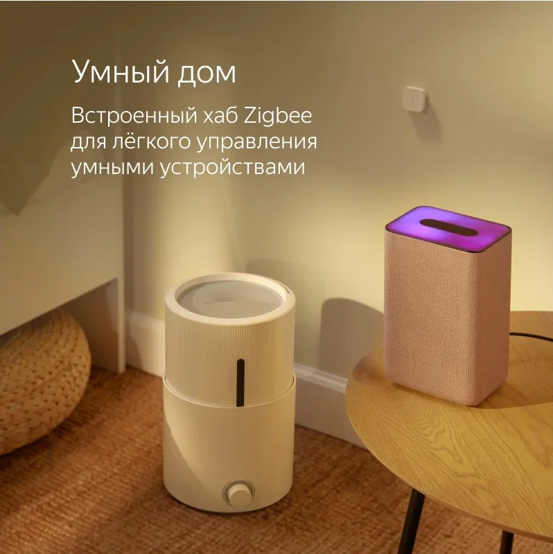 Умная колонка Яндекс.Станция 2 с Алисой, бежевая купить в Москве по ...