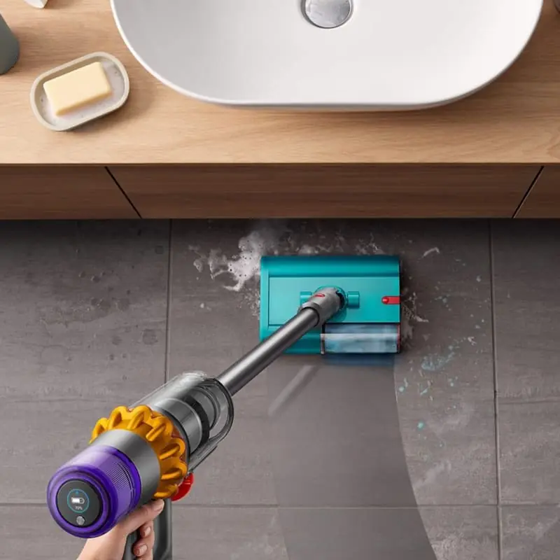 Беспроводной вертикальный моющий пылесос Dyson V15s Detect Submarine ...
