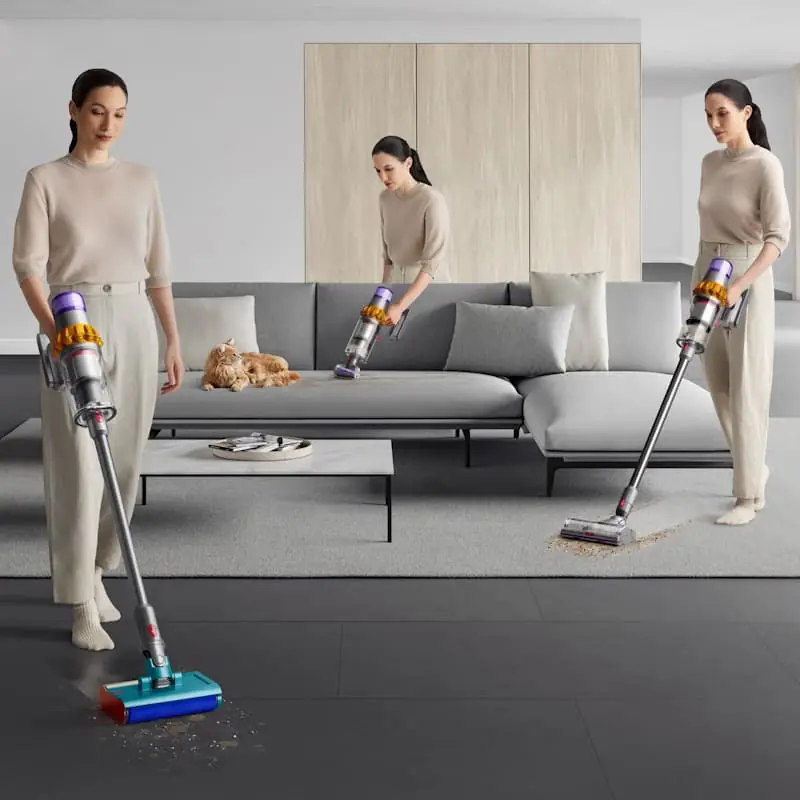 Беспроводной вертикальный моющий пылесос Dyson V15s Detect Submarine ...