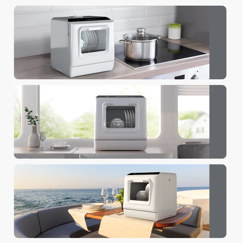 Настольная посудомоечная машина Kyvol DW-CT200B купить в Москве по ...