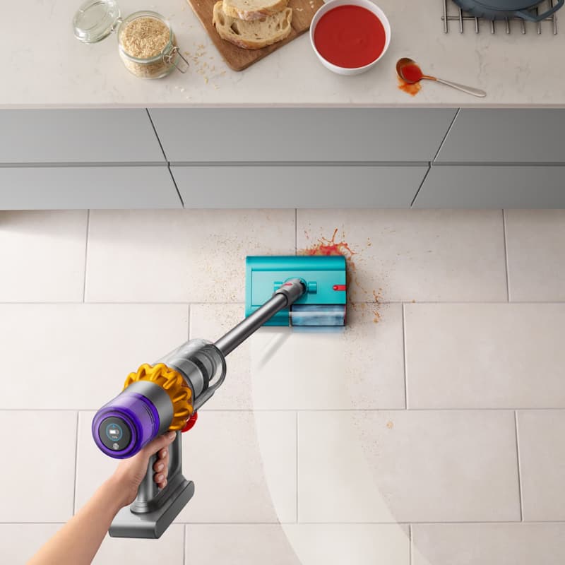 Беспроводной вертикальный моющий пылесос Dyson V15s Detect Submarine ...